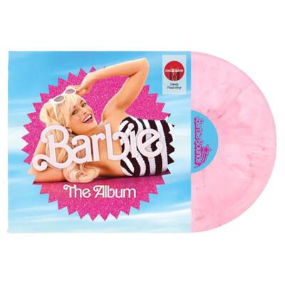 原装进口 美版 芭比Barbie 电影原声带OST 独占粉胶 LP黑胶唱片碟