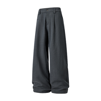 CHANMONTH夏季老钱风休闲裤男