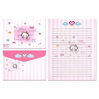 可爱小猫信封信纸套装高级感精致