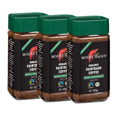 德国有机脱低因速溶黑咖啡