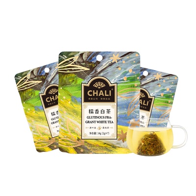 CHALI茶里 糯米白茶福鼎糯香花果茶水果茶下午茶冷萃茶冷泡茶茶包
