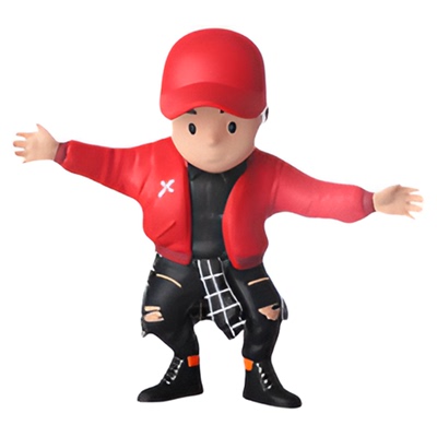 这就是街舞造型盲盒周边手办