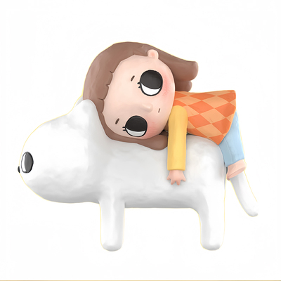 泡泡玛特Nyota松软的生活手办