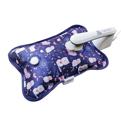 圆形热水袋充电式暖宫便携