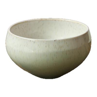 釉下彩陶瓷渐变绿窑变墨点面碗