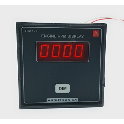 Akshtronica ERD 100 Motor RPM Display Dim 24V