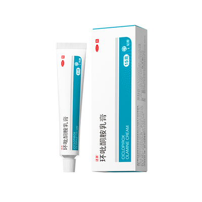 [洛芙]环吡酮胺乳膏1%*15g*1支/盒灰指甲专用药正品旗舰店
