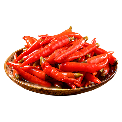 木鱼山老坛泡椒小米辣红小米青小米野山椒青红二荆条炒菜泡菜凤爪