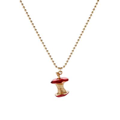 日本手作Palnartpoc苹果核项链