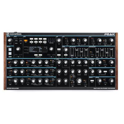 【野雅绫】诺维逊 Novation PEAK模块合成器/8复音模拟数字合成器