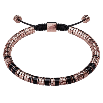 古德珐琅18k玫瑰金礼物手链