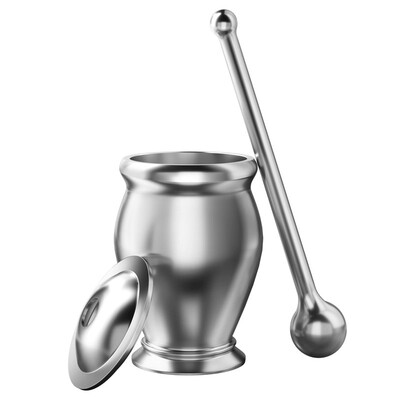 神炼不锈钢擂钵捣碎器