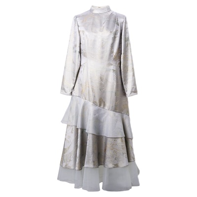 吉祥衣家新中式舒逸连衣裙