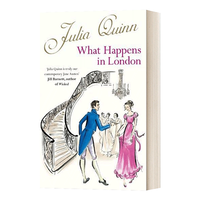 英文原版小说 What Happens In London 伦敦故事 英文版 Julia Quinn 进口英语原版书籍