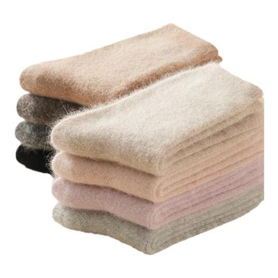 【兔毛+羊毛】双重保暖