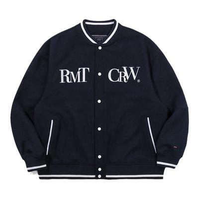 野花羊毛大学校风夹克