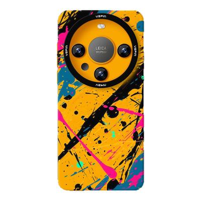 蓝黑油画手机壳适用华为Mate80Promax超薄Mate70Pro+air液态硅胶HUAWEI新款50不会撞壳高级感男女情侣防滑60