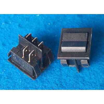 议价3档5脚 ITW SWITCHES 船型开关  16A 125V/12A 250VAC 铜脚