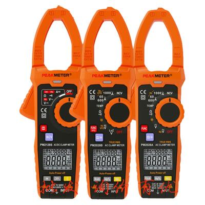 PEAKMETER华谊PM2028S交流数字钳形表 自动电压电流电阻频率NCV