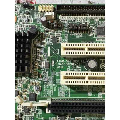 溢价-研华AIMB582REV.A1双千兆网口工控主板支持2