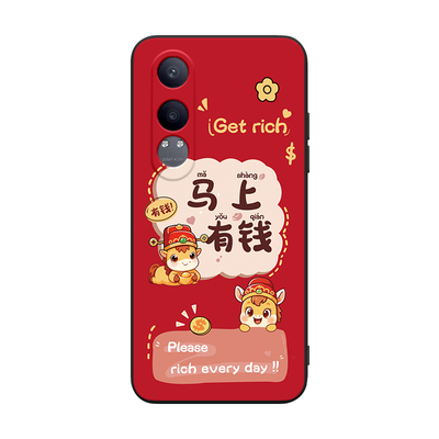 新年限定款适用于oppok12x手机壳