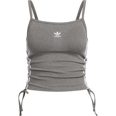 Adidas/阿迪达斯正品三叶草女士休闲针织透气时尚修身背心KE3889
