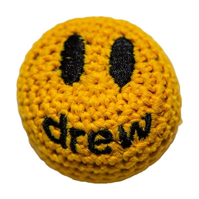 drewhouse笑脸图案毛线沙包