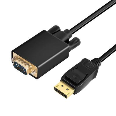 dp转vda线vga转换器转vja屏幕