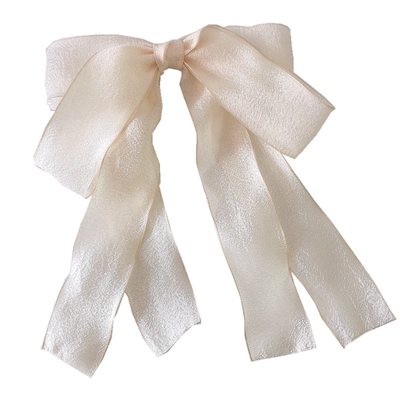 日系超大蝴蝶结发夹飘带头饰