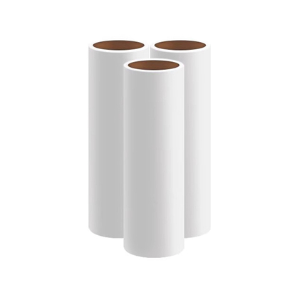 粘毛卷纸粘毛器滚筒替换芯可撕式去沾毛滚刷粘纸滚粘尘纸替换纸