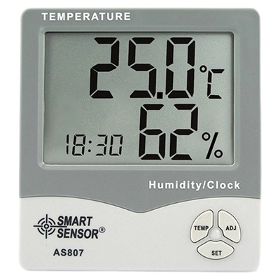 数显大屏温湿度计家用电子