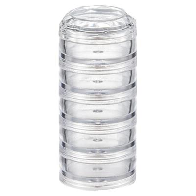 首饰收纳盒塑料透明耳钉耳环饰品