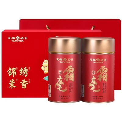天福茗茶茶叶礼盒茉莉花茶