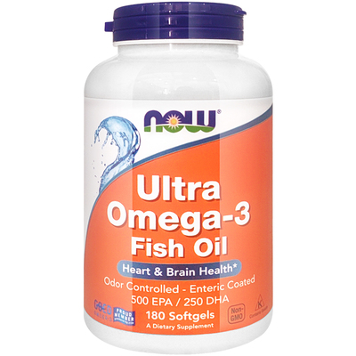 美国now深海鱼油软胶囊180粒