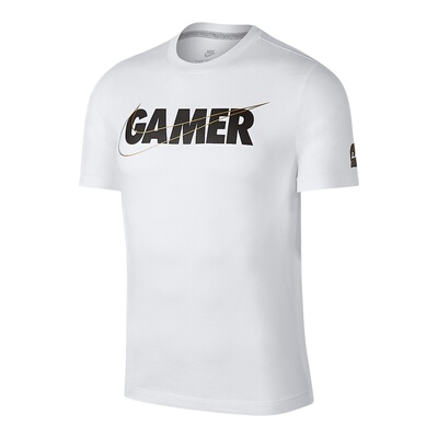 Nike/耐克正品 LPL Gamer男士字母透气运动短袖CT0472-101
