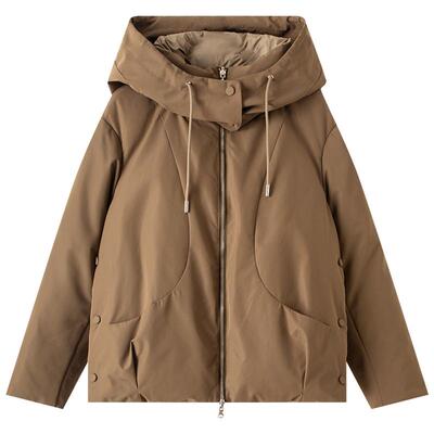 十二篮羽绒服高充绒面包服女