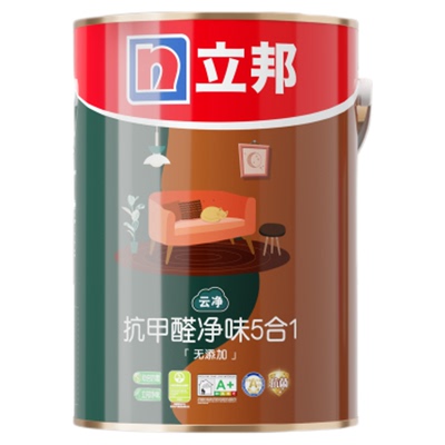 立邦1L乳胶漆室内自刷抗甲醛