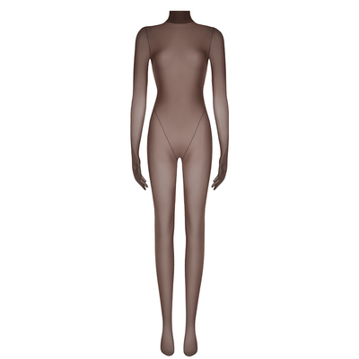 涞觅「蝉翼」全包连体衣女吊带袜