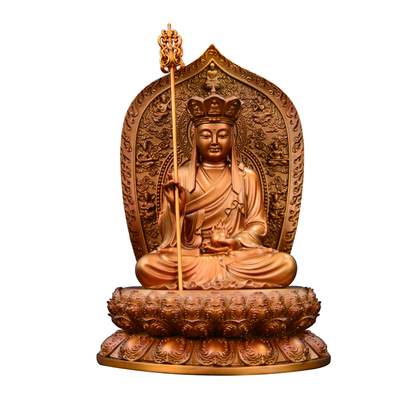 全铜地藏王菩萨佛像家居供奉摆件