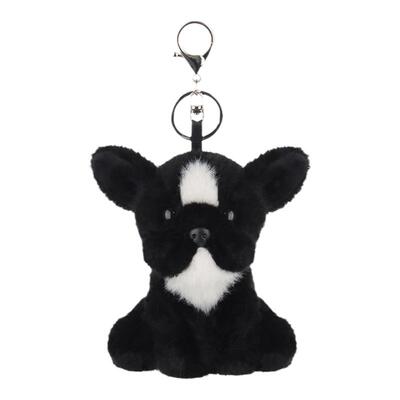 ApricotLamb黑白法斗钥匙扣