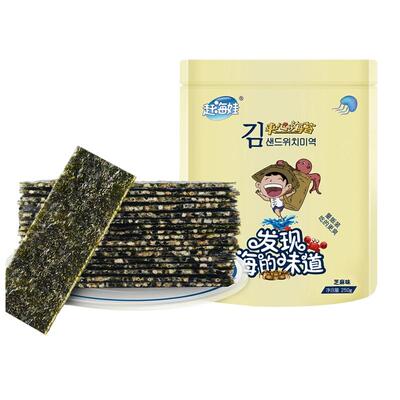 赶海娃芝麻夹心海苔脆250g*1袋