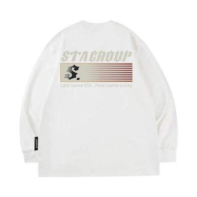 STA基础款长袖T恤纯棉打底衫