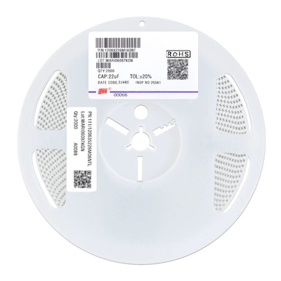 原装 1206贴片电容 22uF (226M) ±20% 16V X5R  1206X226M160NT