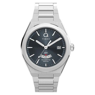 天美时不锈钢表带石英机芯商务