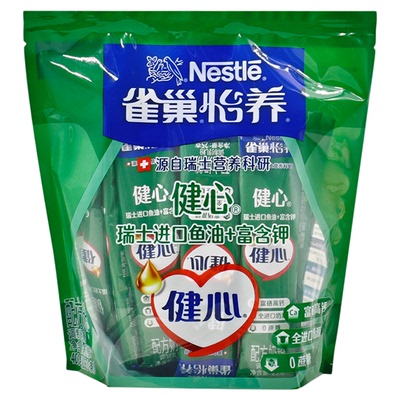 雀巢健心鱼油无蔗糖高钙奶粉400g