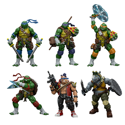 暗源3寸118精品忍者神龟可动人