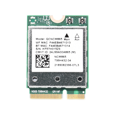 gxlinkstarWiFi7 QCNCM865三频千兆无线网卡笔记本台式电脑WiFi接收器新款蓝牙5.4适配AMD平台M.2内置NFA765