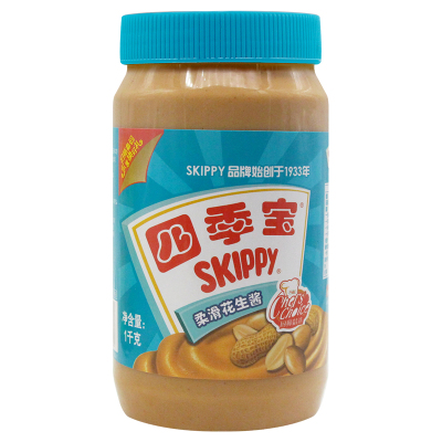 四季宝花生酱柔滑面包酱火锅蘸酱