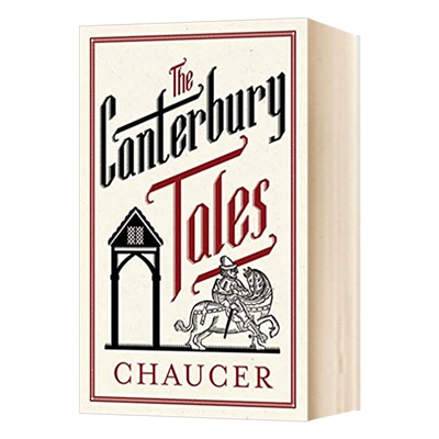 坎特伯雷故事集 The Canterbury Tales Alma Classics Evergreens 英文原版 Geoffrey Chaucer 全英文版进口原版英语书籍