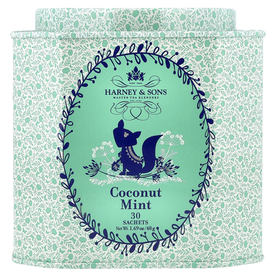 Harney &amp;amp; Sons,Coconut Mint , 30 Sachets, 1.69 oz
